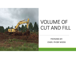 Lecture-6 Borrow Pit - Earthwork volumes BORROW PIT METHOD Building ...