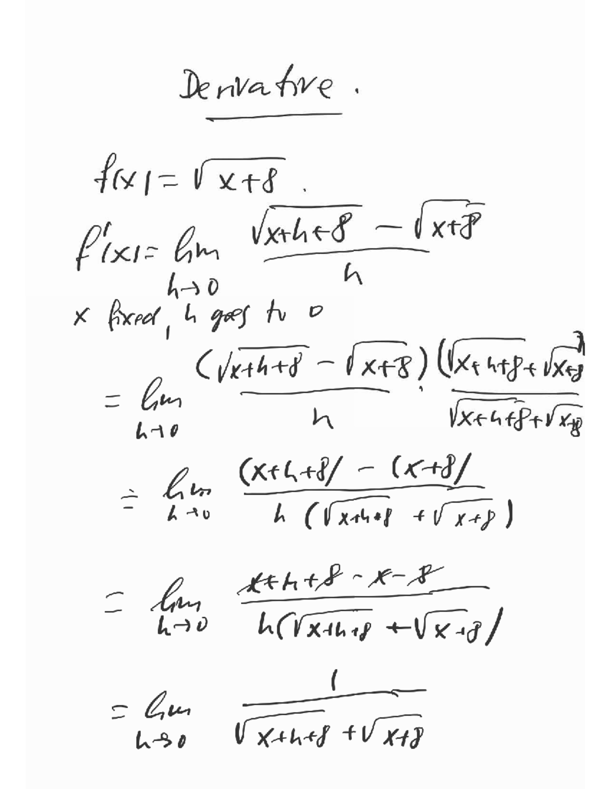 Lecture 14: Advanced Derivatives and Continuity Concepts [Course Code] - Studocu