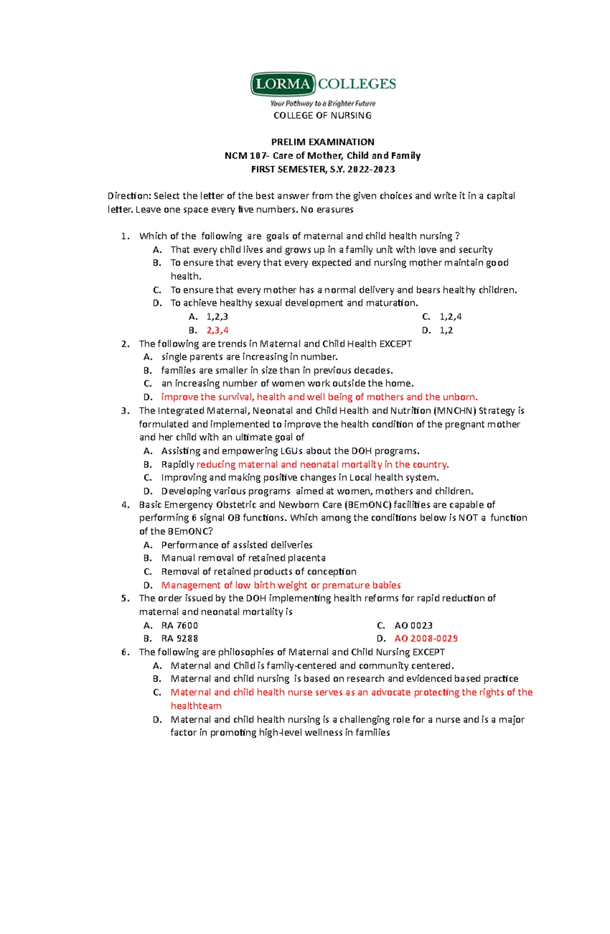 Lesson 1 - First year nursing - Module 1 Lesson 1 Biochemistry is considered as the study of the ...