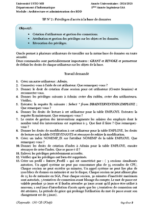 Conception et réalisation d'une application web pour la gestion des PFE - République Algérienne ...