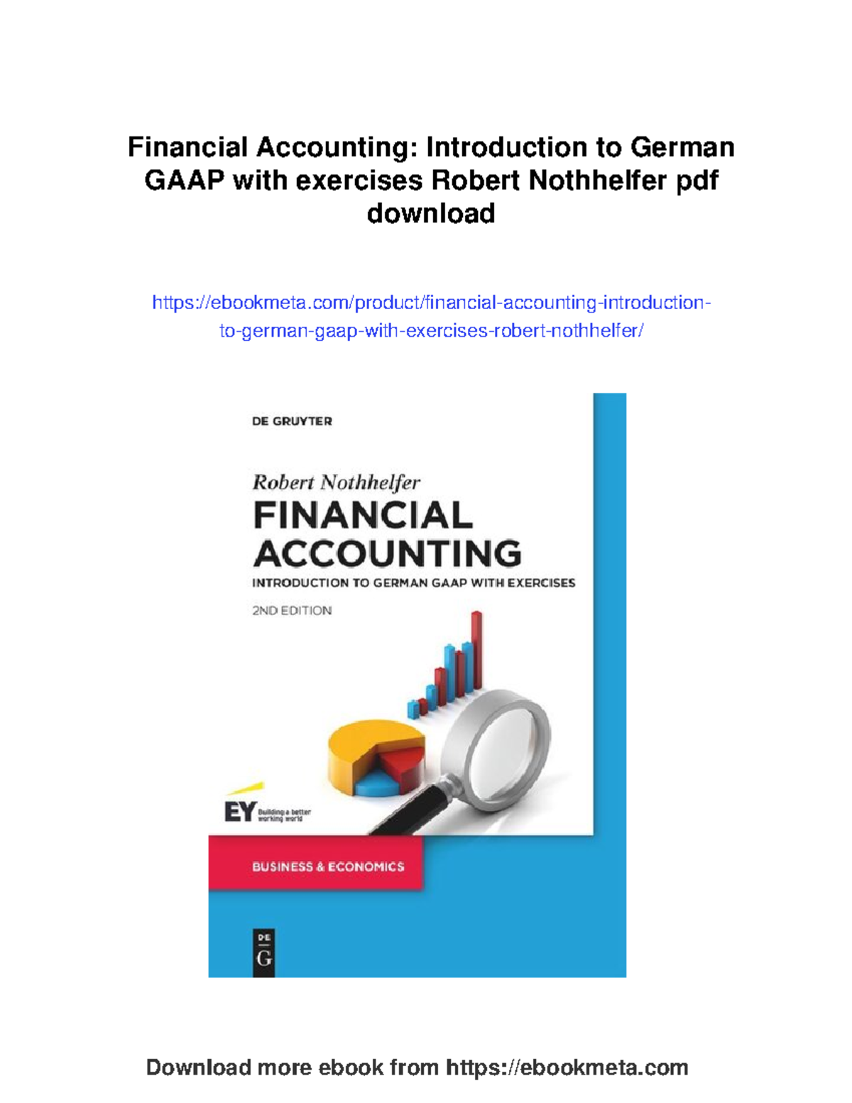 Financial Accounting: Intro to German GAAP & Exercises (2nd Ed.) - Studocu
