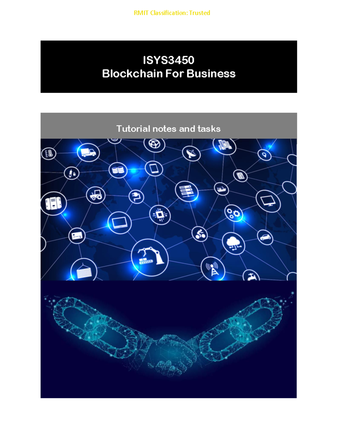 Tutorial 4: Generating Your Own Tokens - ISYS3450 S2 2024 - Studocu