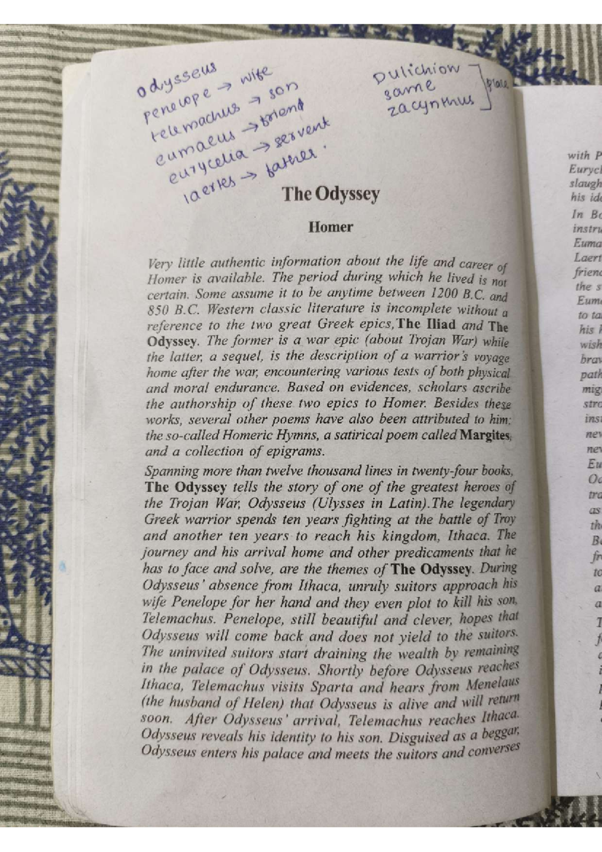 The Odyssey: An Analysis of Odysseus, Penelope, and Telemachus - Studocu