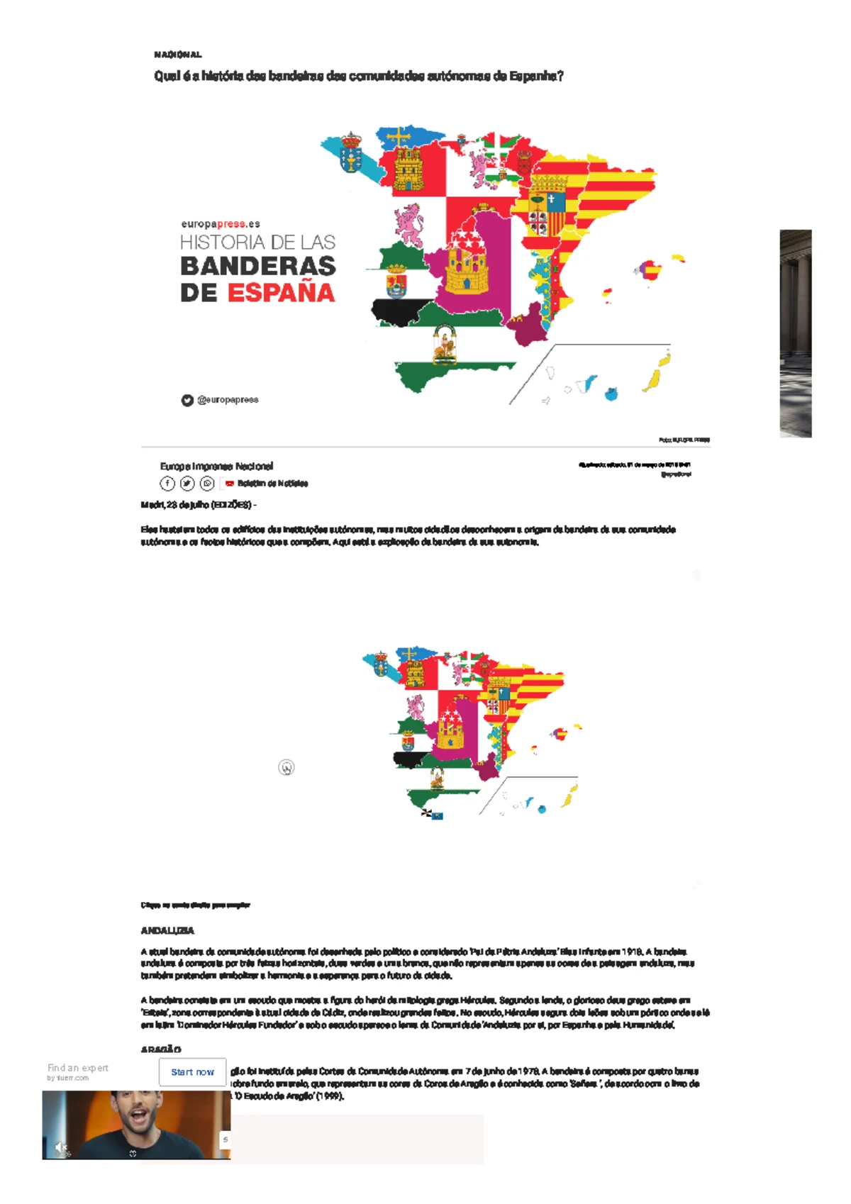 Símbolos e Heráldica da Espanha: História e Significados - Studocu
