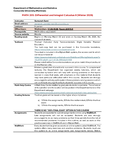 205 - Concordia - MATH - Studocu