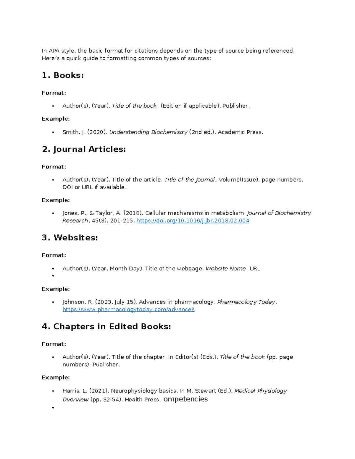 HUM 102 project: A guide to APA citation formats and creative works ...