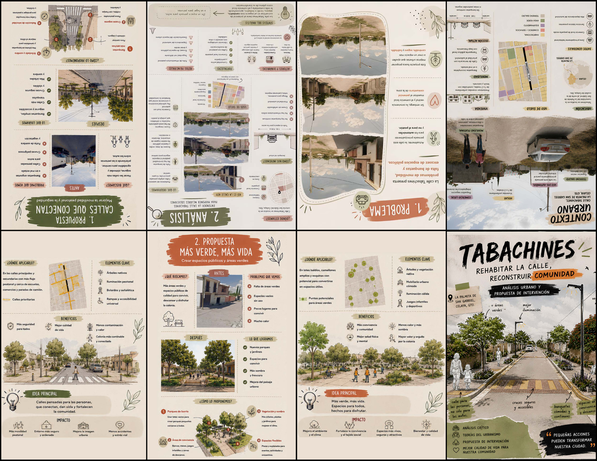 Propuesta de Mejora Urbana: Calle Tabachines, Celaya GTO - Studocu