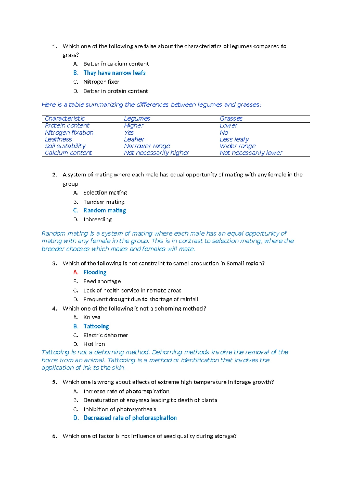 Economics Department Model Exam Questions & Answers (Final Exam) - Studocu