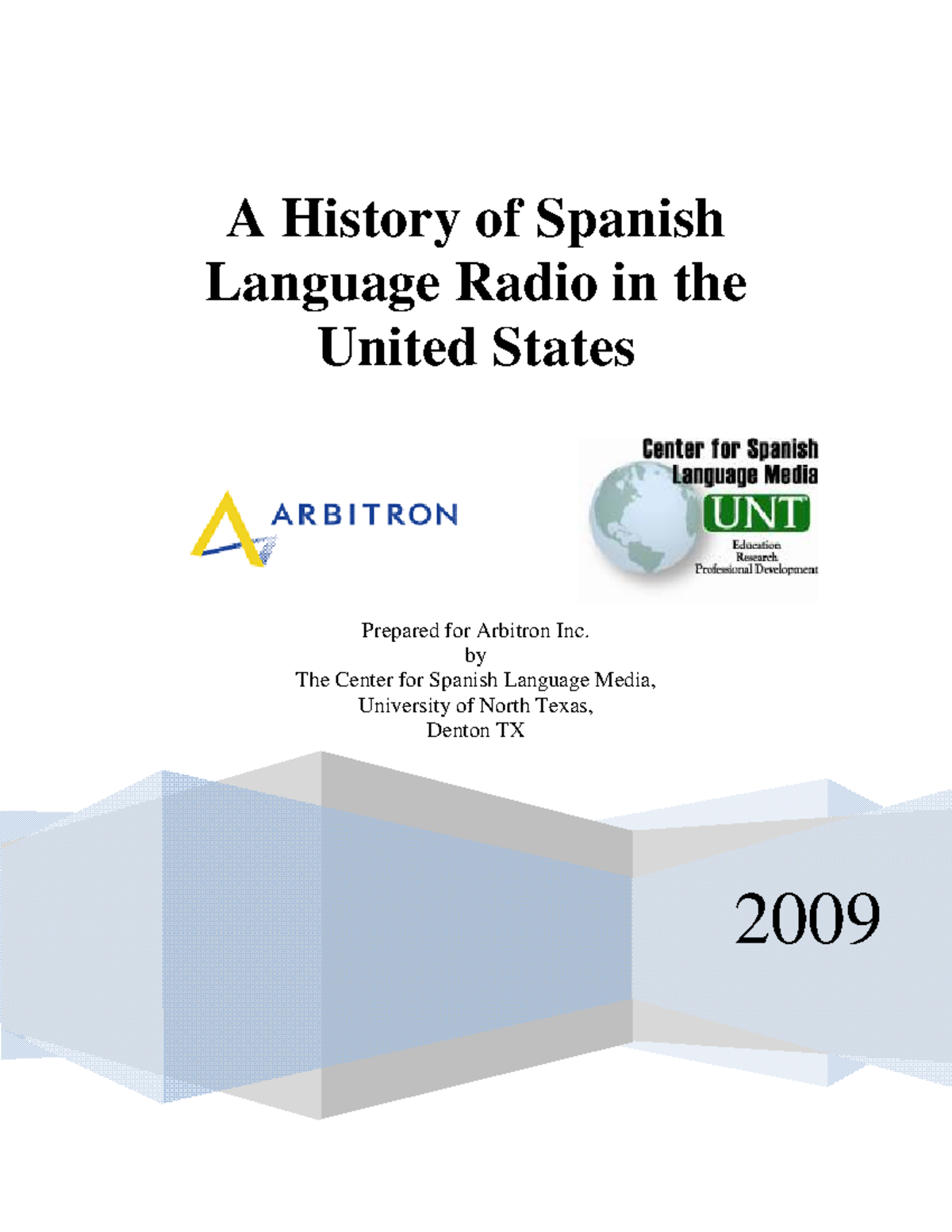 A History of Spanish Language Radio in the U.S. - ARB 2009 - Studocu
