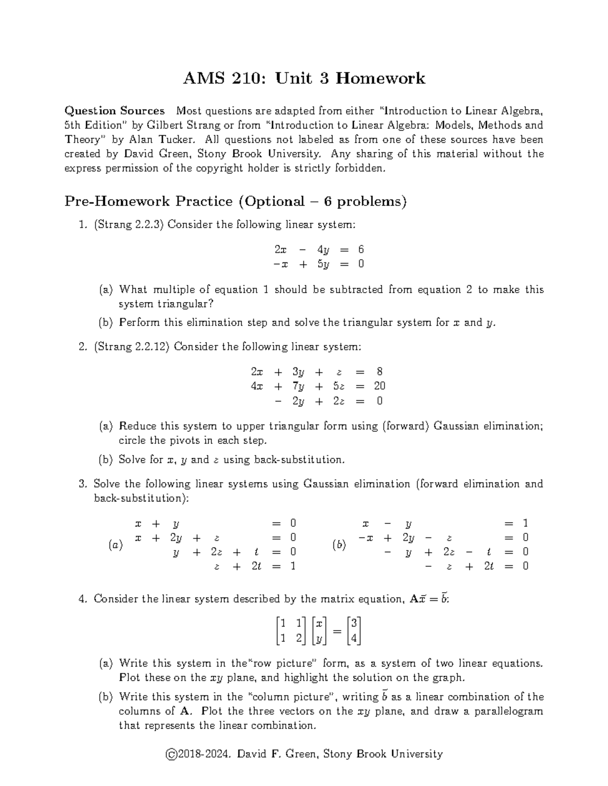 AMS 210: Unit 3 Homework Practice Problems and Solutions - Studocu