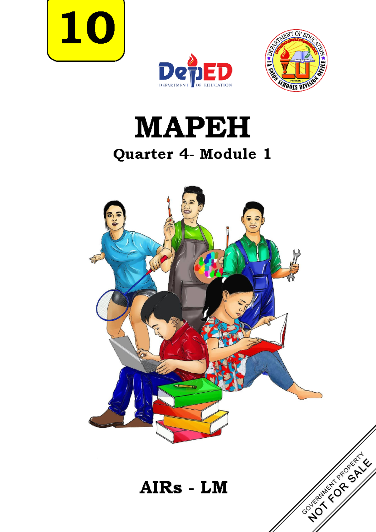 MAPEH 10 Q4 Module 1: Exploring the Arts and Healthy Living - Studocu