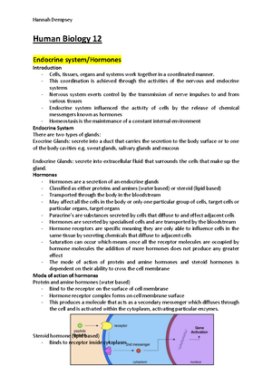Year 12 Unit 3 and 4 Human Biology ATAR Notes - ACT ION POTENT IALS ...
