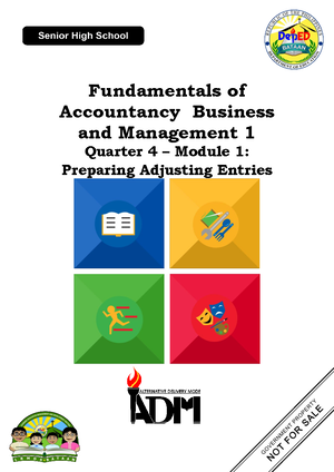 FABM1 Grade 11 QTR1 Module 4 WEEK 4 - mcabrera-ty FUNDAMENTALS OF ...