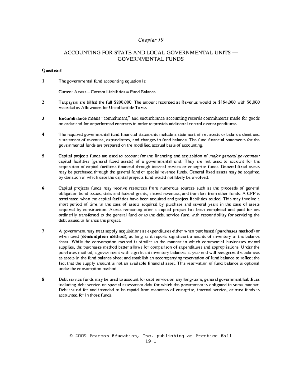 Solution Manual Advanced Accounting 10e by Beams Ch19 - Chapter 19 ...