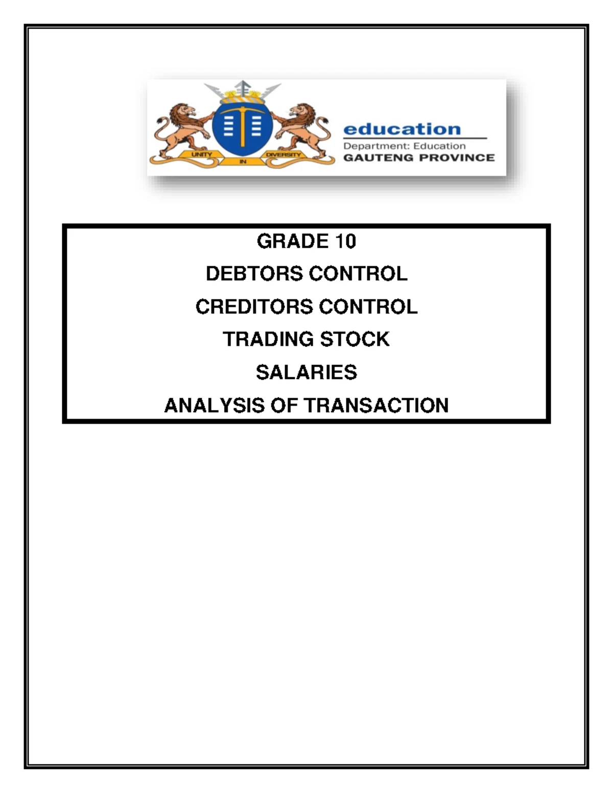 2025 - EMS ATP with Dates - Gr 7 Term 1 Curriculum Overview - Studocu