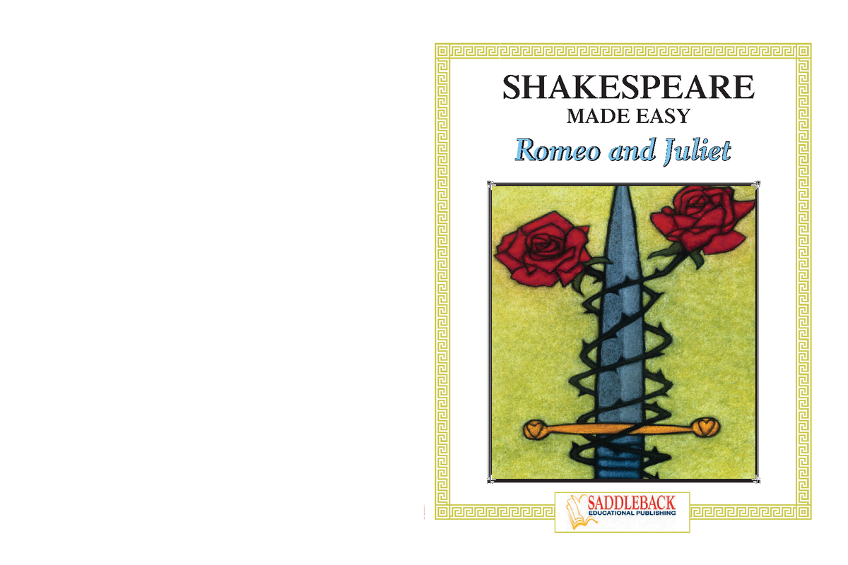 Romeo And Juliet Shakespeare Made Easy