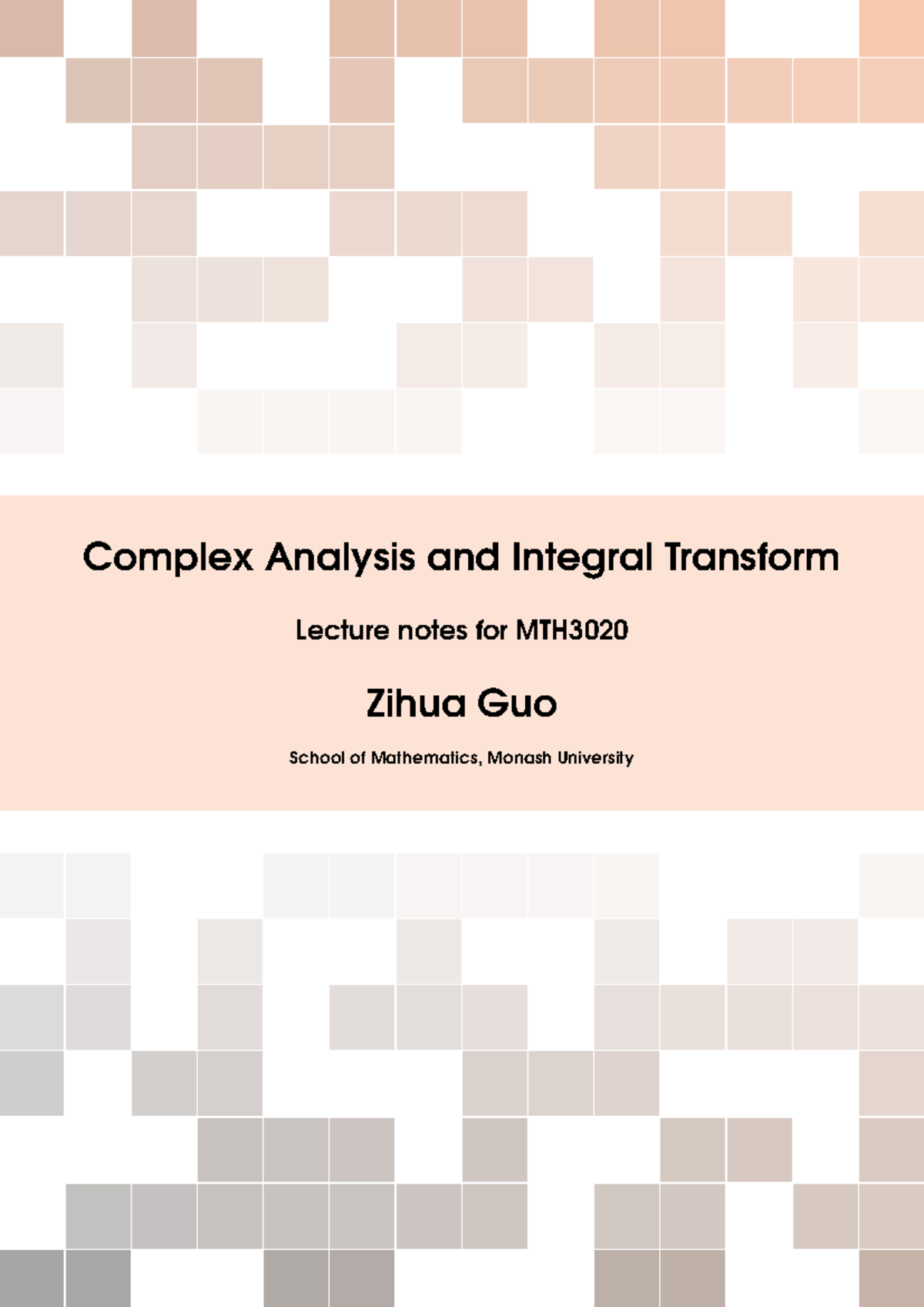 Complex analysis - ............... 7 1 What are the complex numbers? 1 Polar Form and Euler ...