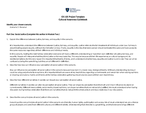 [Solved] 1 Explain the difference between justice fairness and equality ...