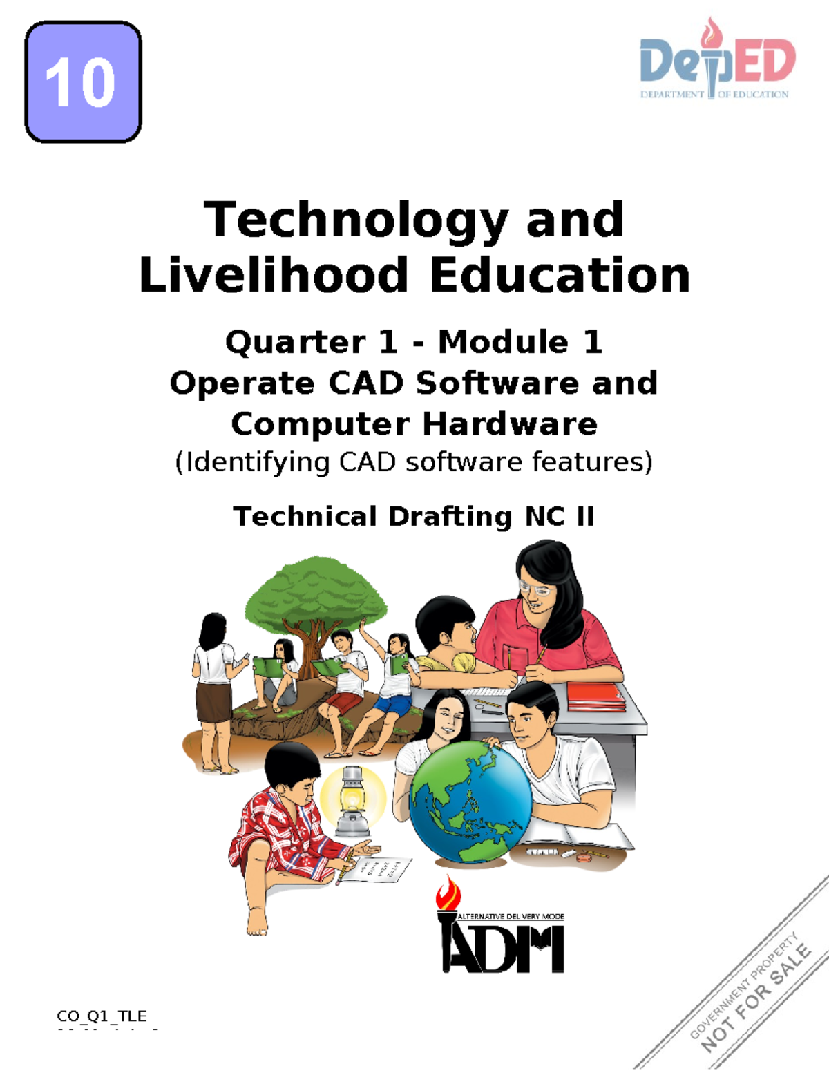 TLE10 Q1 mod1- ICT-Technical-Drafting -prepare CAD software and hrdware v3 - Technology and ...