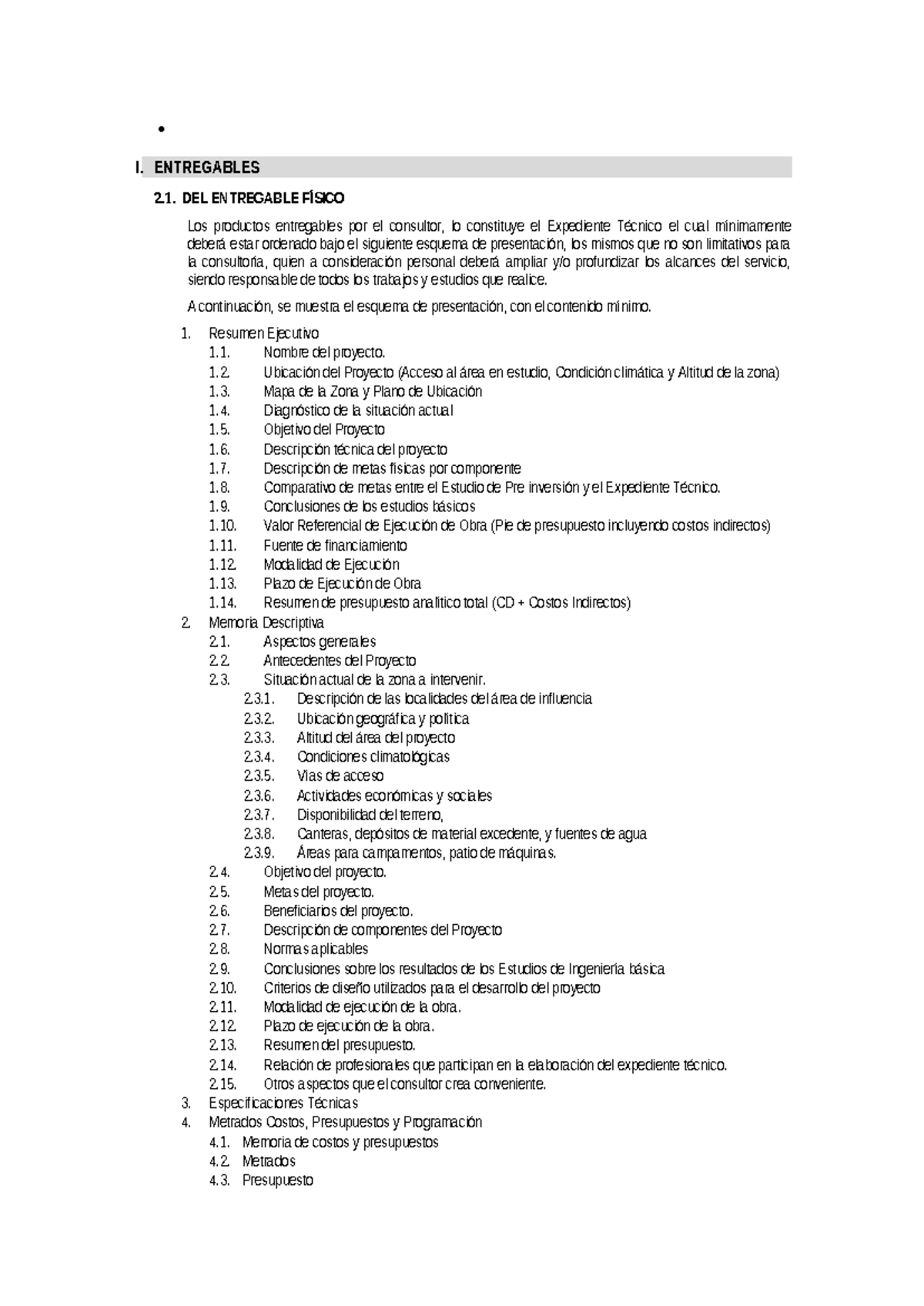 Entregables Técnicos del Proyecto - AYUDA - Studocu