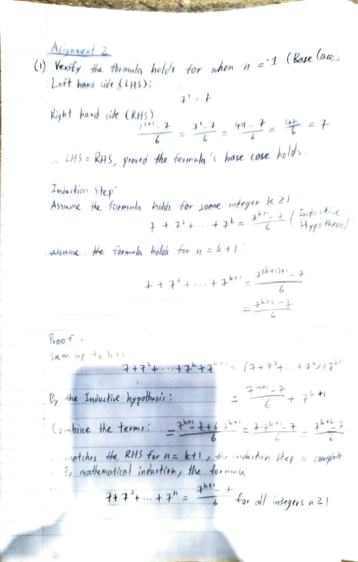 Assignment 1 MAT1830 - Practical Questions and Solutions Analysis - Studocu