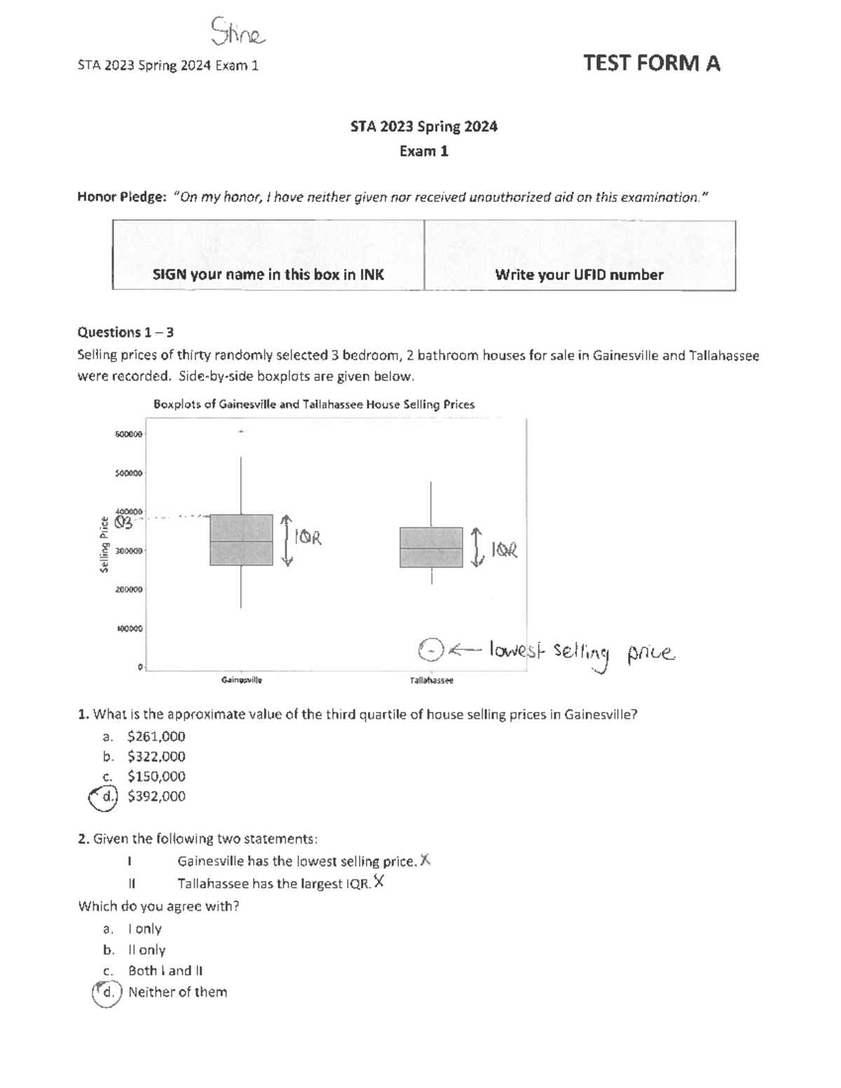 Document Summary and Notes for CSCI 101: Introduction to Programming ...