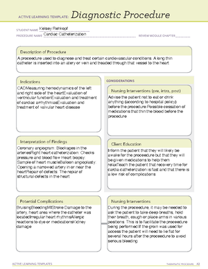 Pain Assessment - ATI Active Learning Template - ACTIVE LEARNING ...