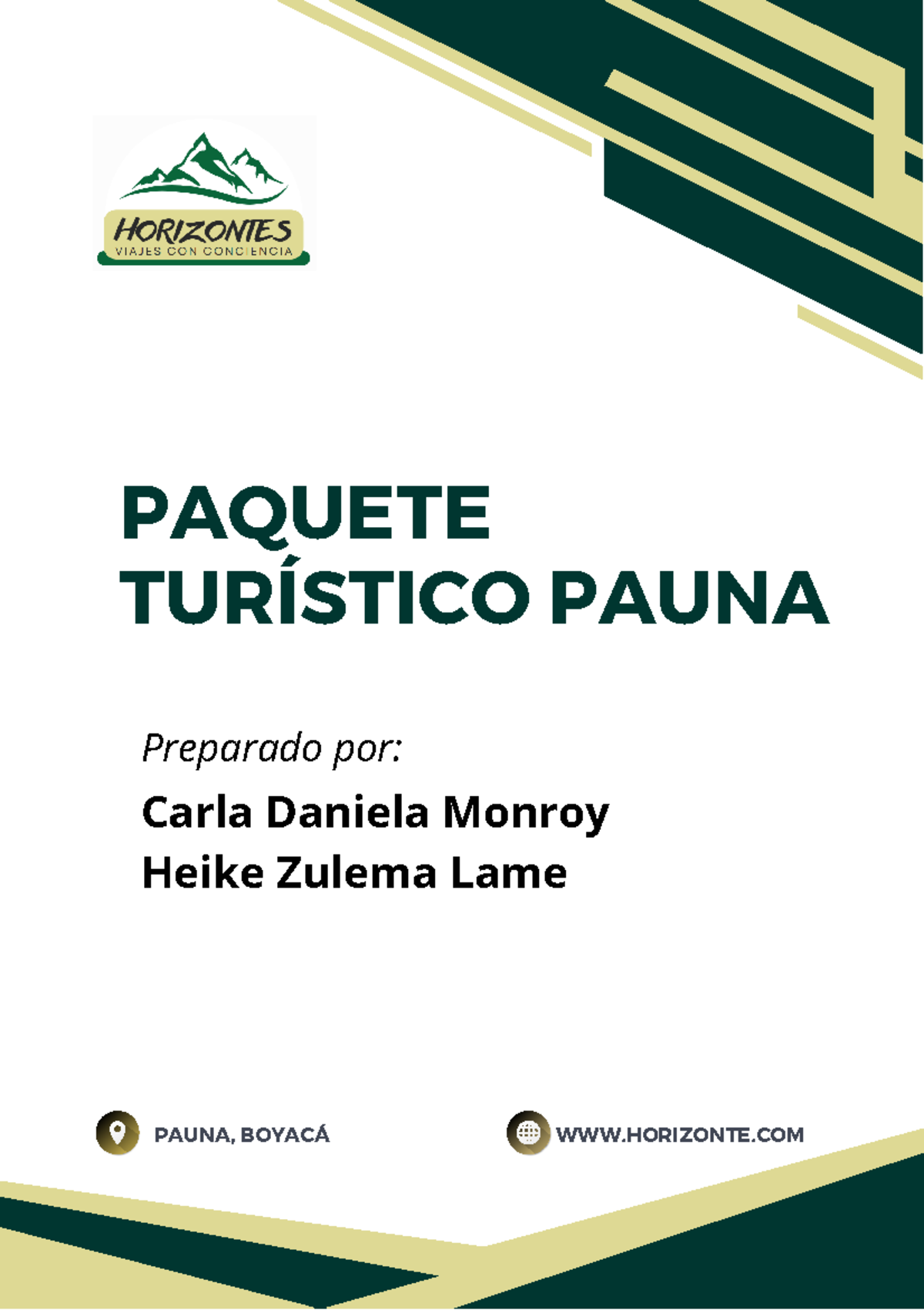 Paquete Turístico Innovador en Pauna - Boyacá: Análisis y Itinerario ...