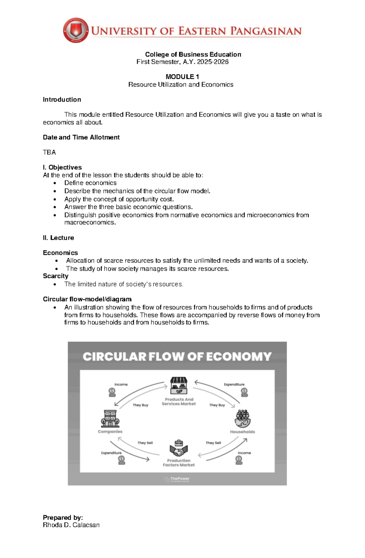 Microeconomics Module 1 & 2: Resource Utilization & Marginal Analysis ...