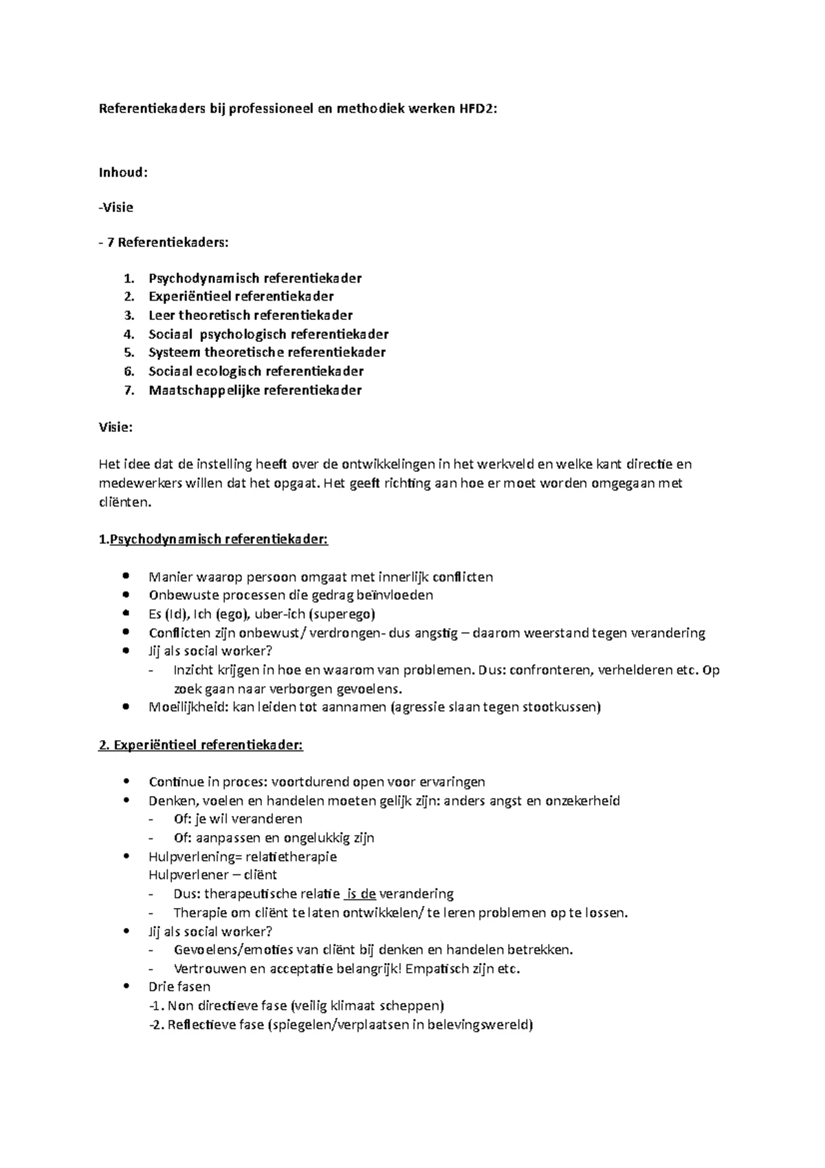 Beroepscode voor Professionals in Sociaal Werk (BPSW) - 2021 - Studeersnel