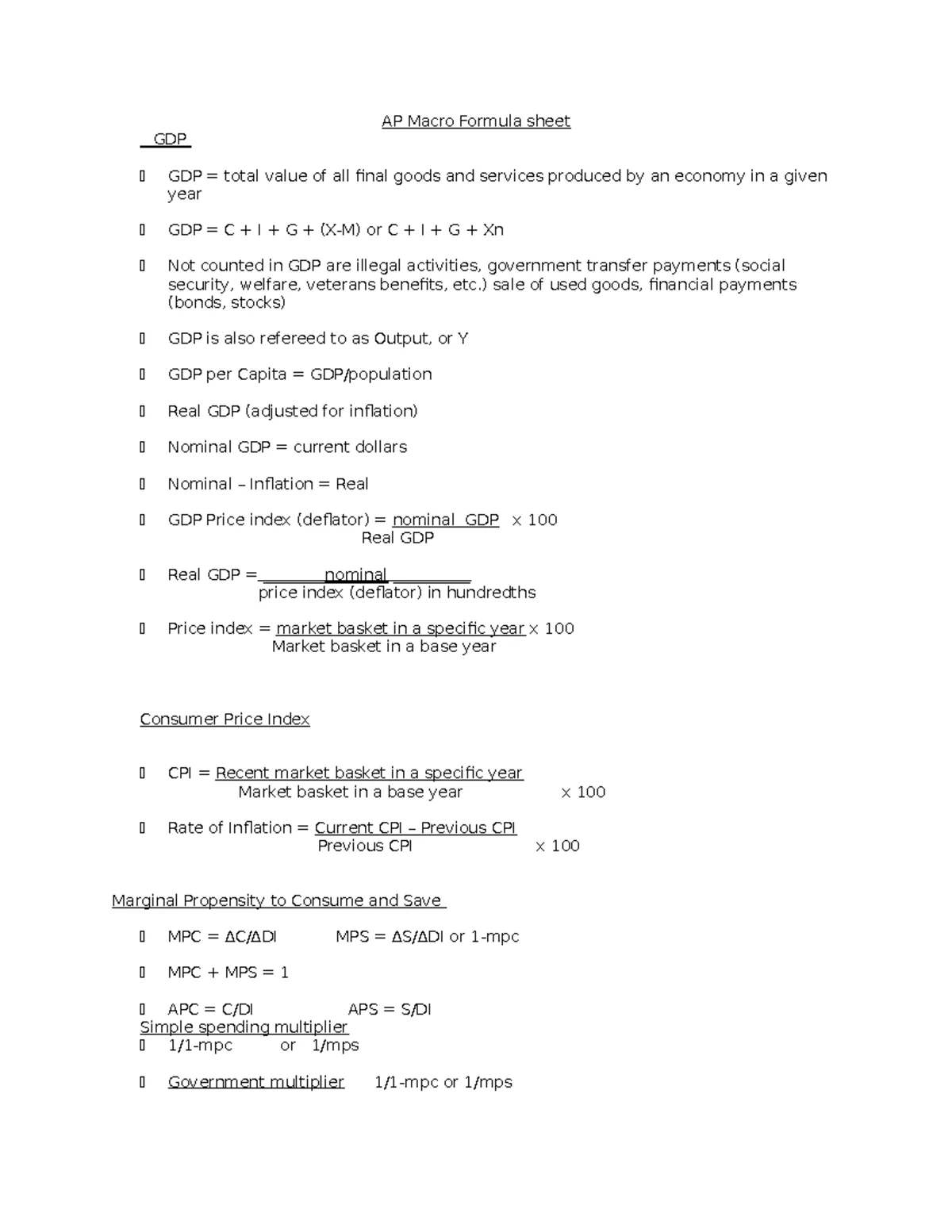 2019 1114 AP Macroeconomics Questions Unit 4 Financial Sector - Unit 4 ...