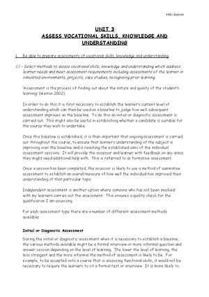 Unit 5 - Work in Partnership in Health and Social Care or Children and Young People's Settings ...