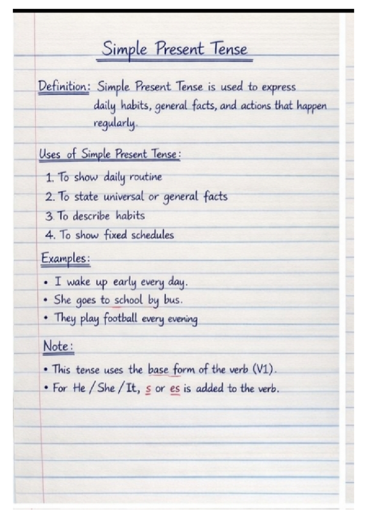 ENG 101 - Simple Present Tense: Definition, Rules, and Examples - Studocu