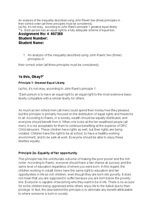 SUS1501 assignments-2-8 - SUS1501 Assignments 2- Assignment two ...