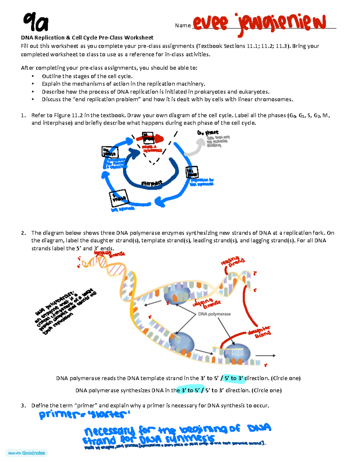 Study Guides Ls7A 7 - week 9a reading guide - Name