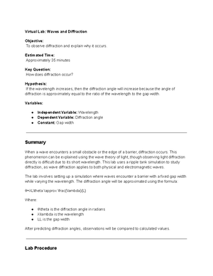 Lab Report: Determining Specific Heat of Metals (Chem 101) - Studocu
