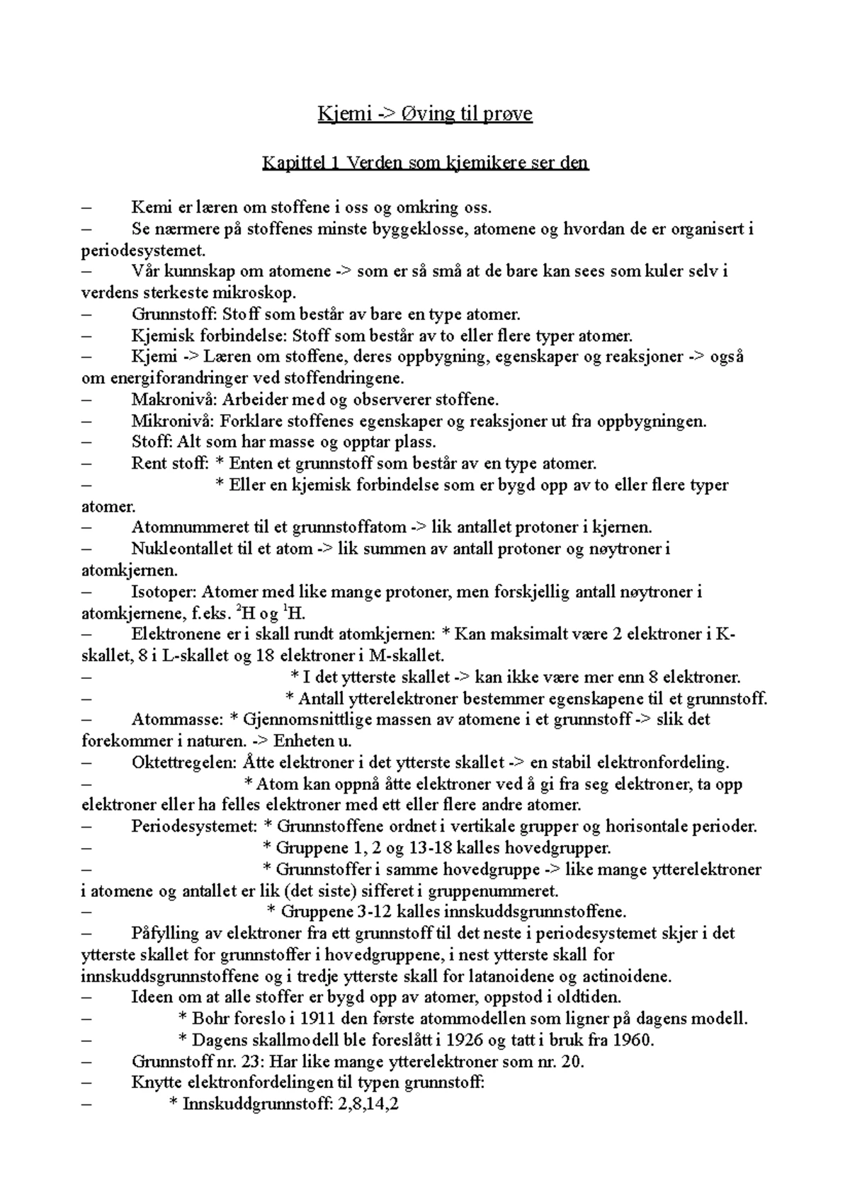 Syrer og baser kap 8 - KJEMI 1 - Syrer og baser 8: Syrer og baser ...