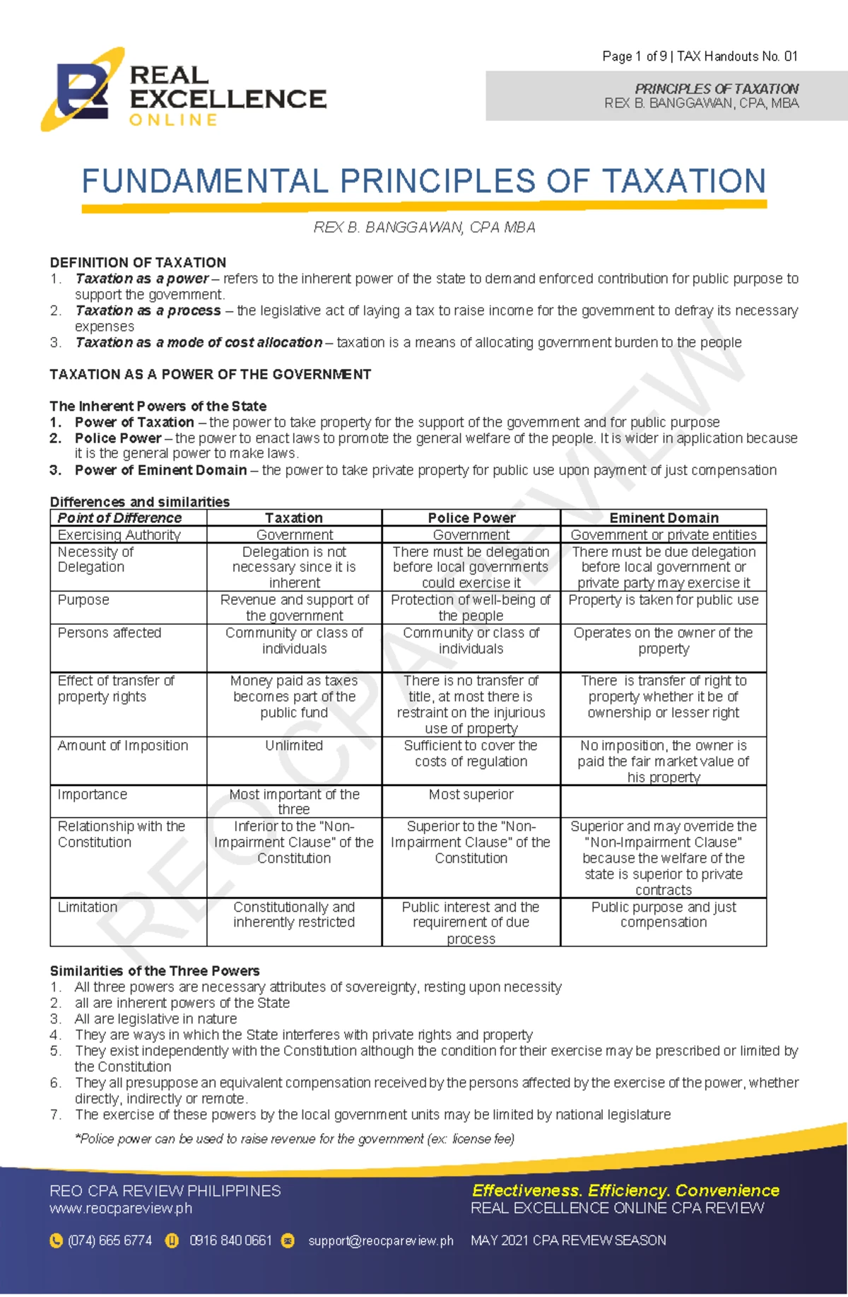 CPAR - Relevant-Costing - CPA REVIEW SCHOOL OF THE PHILIPPINES Manila ...