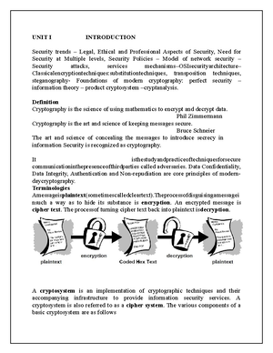 Network Security Syllabus - 1 CCS354 NETWORK SECURITY L T P C 2 0 2 3 COURSE OBJECTIVES: To ...