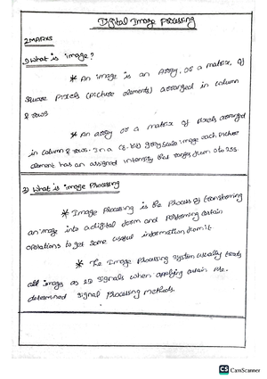DIP UNIT - I - Notes - Unit: 1 - Introduction: What is Digital image ...