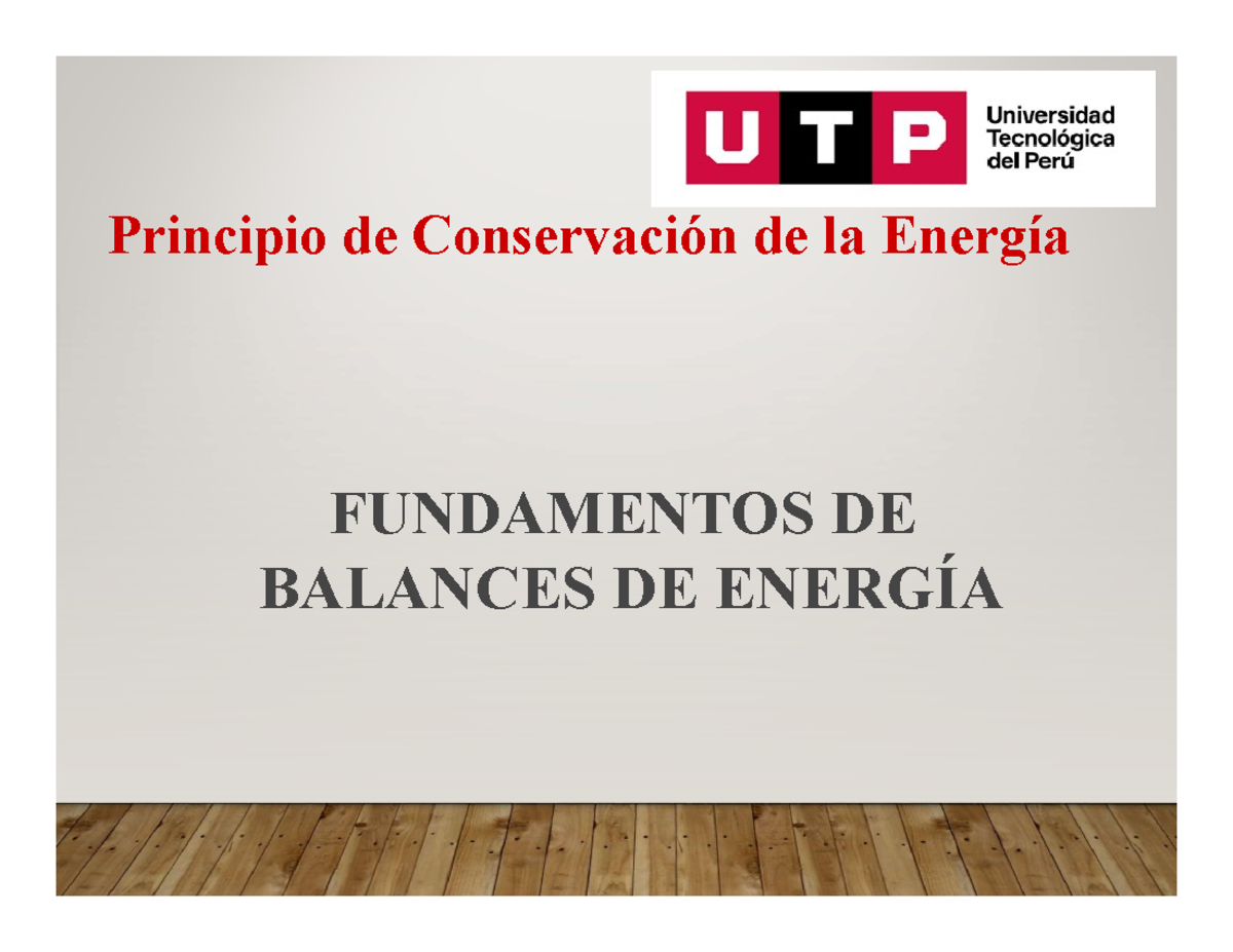 4-Fundamentos de Balance de Energia - FUNDAMENTOS DE BALANCES DE ...