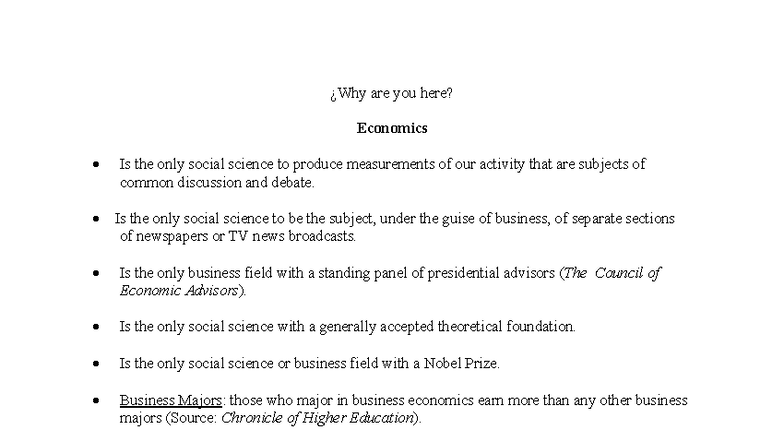 Economics Overview: Key Insights and Impacts (Course Code: Aug 26-2 ...