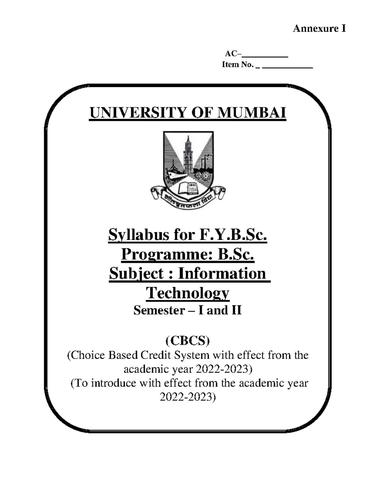 T.Y.B.Sc.I.T. Final Year Project 2022-23 Topic Details - Sant Rawool Maharaj Mahavidyalaya ...