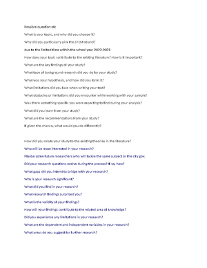 Statistics and Probability Module 1 - Statistics and Probability ...