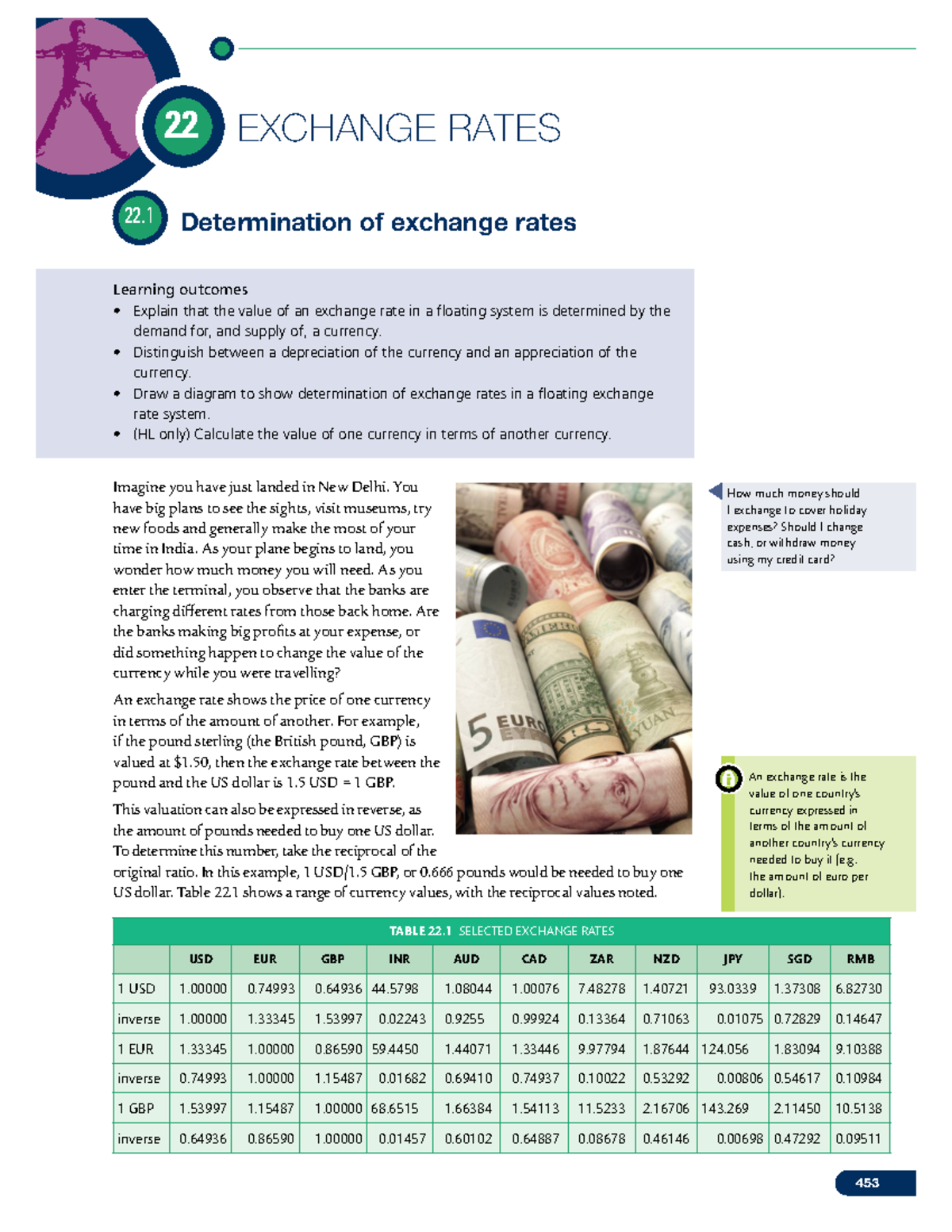 Exchange rates Reading - 1 22 EXCHANGE RATES 22 Determination of ...
