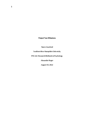 PSY222 - Module one ePortfolio Setup - ANONYMOUS Assignment: ePortfolio Setup Complete the setup ...