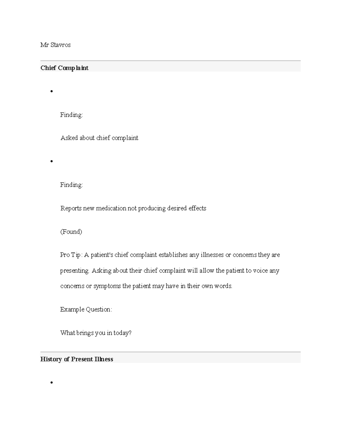 Shadow Health Follow-Up: ADHD Insights and Patient Management - Studocu