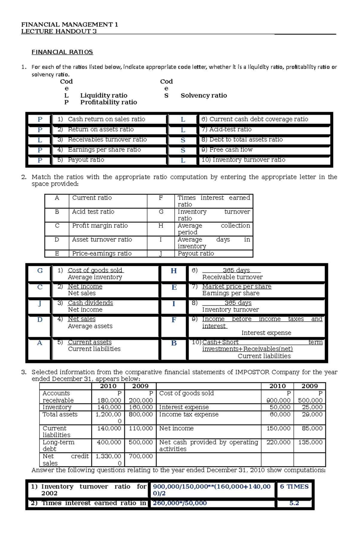 Financialstatementanalysis-lecture 3A(student) - Values Education ...