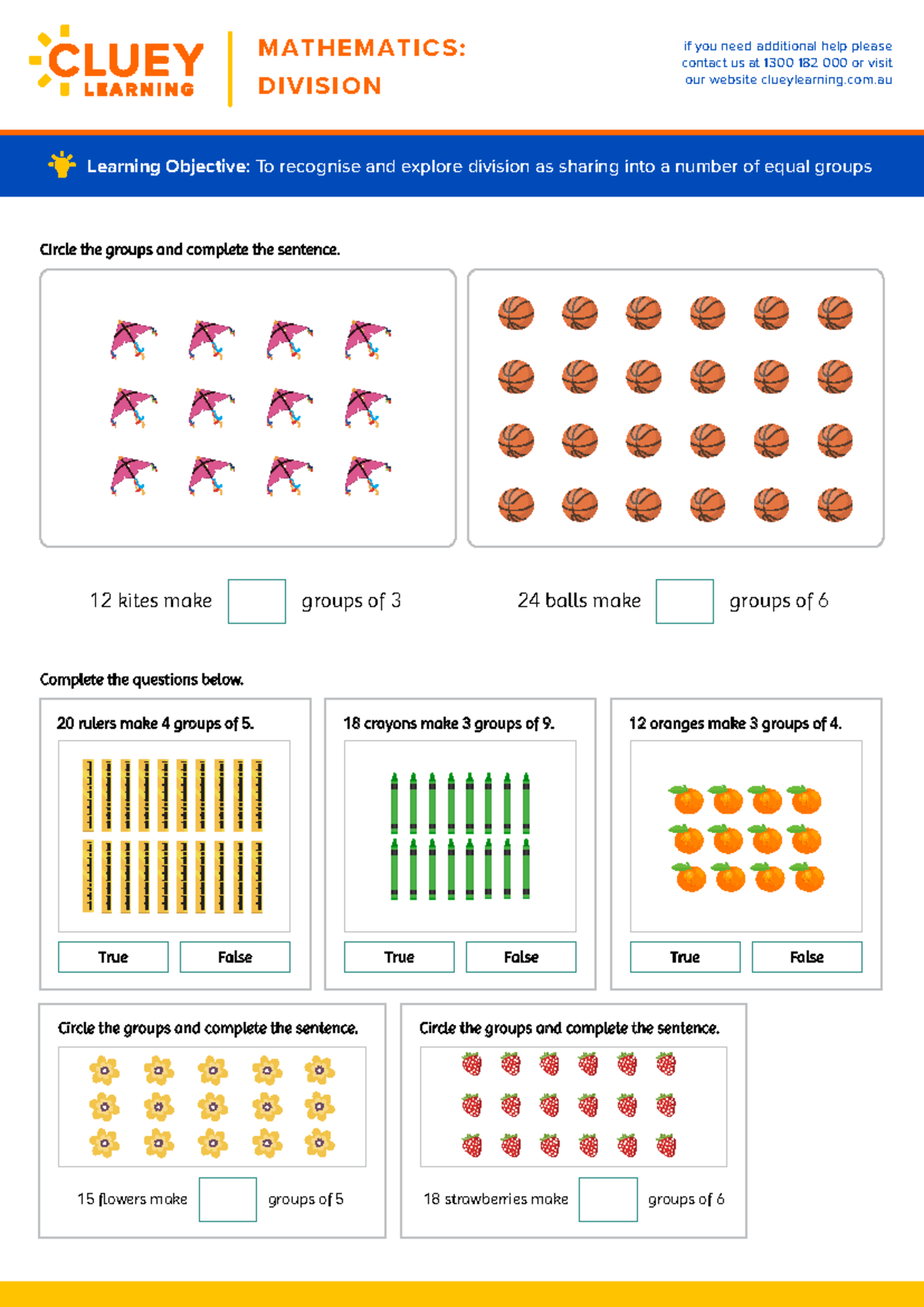 MATHEMATICS: Division Practice Exercises for W1 - Studocu