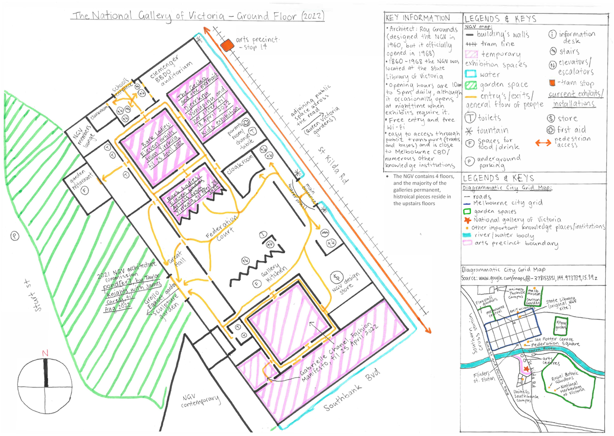 NGV Floor Plan Drawing Overview - NGV 1960 Final Submission - Studocu